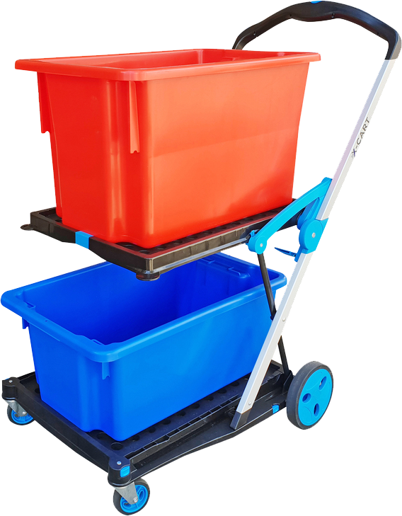 X-Cart Collapsible Trolley Can Improve Productivity in Your Workplace